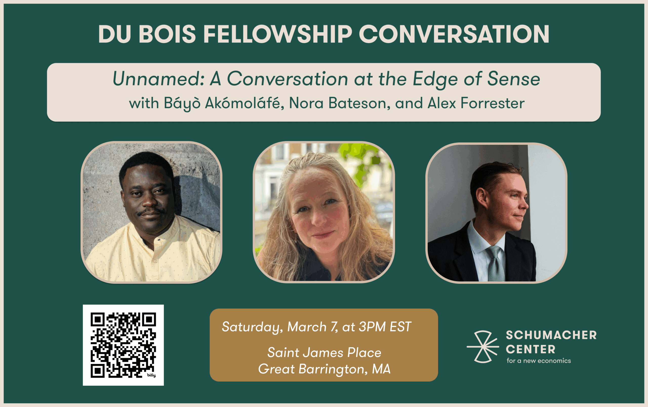 Unnamed: A Conversation at the Edge of Sense | Saint James Place